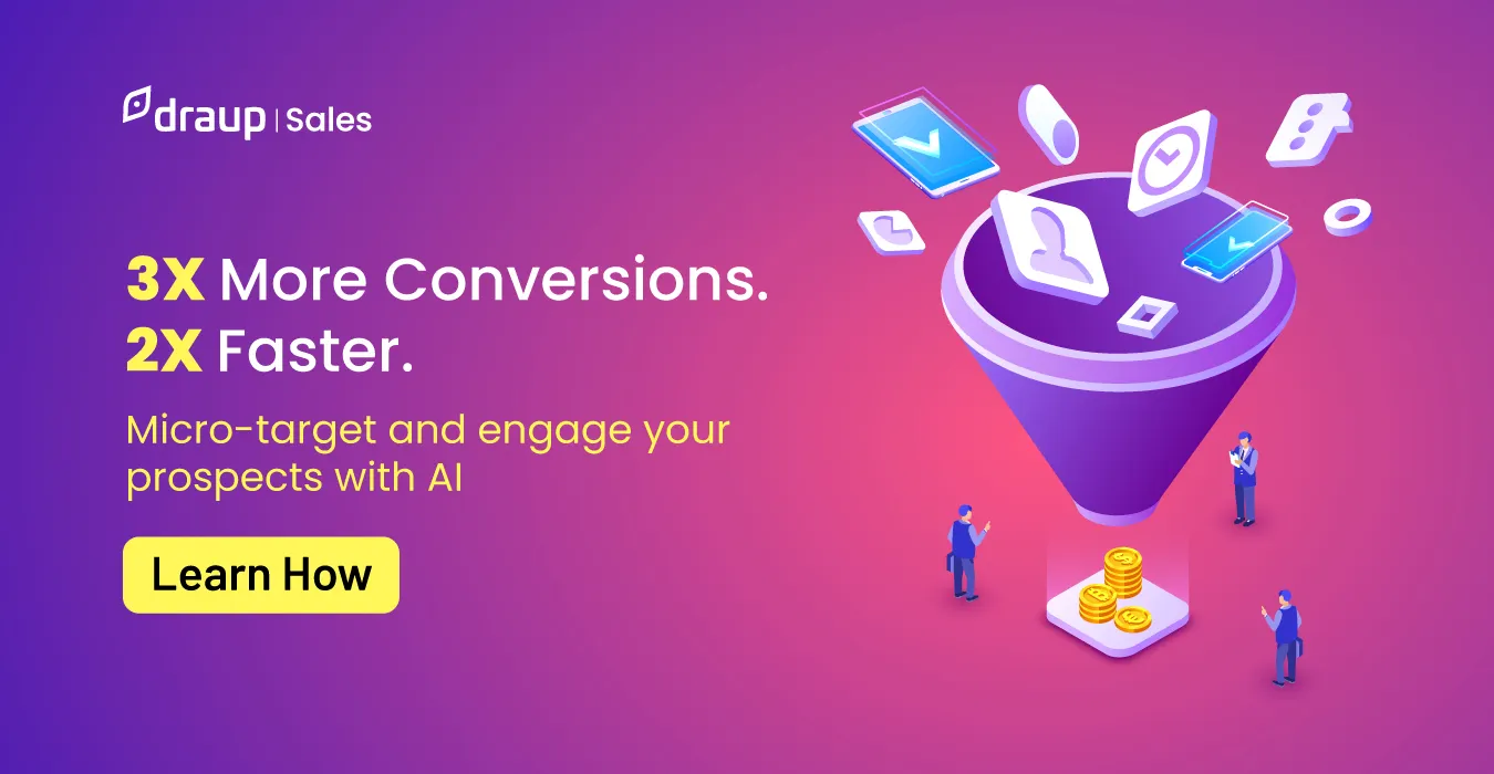 Micro-Target Prospects with AI: 3X More Conversions. 2X Faster - Draup